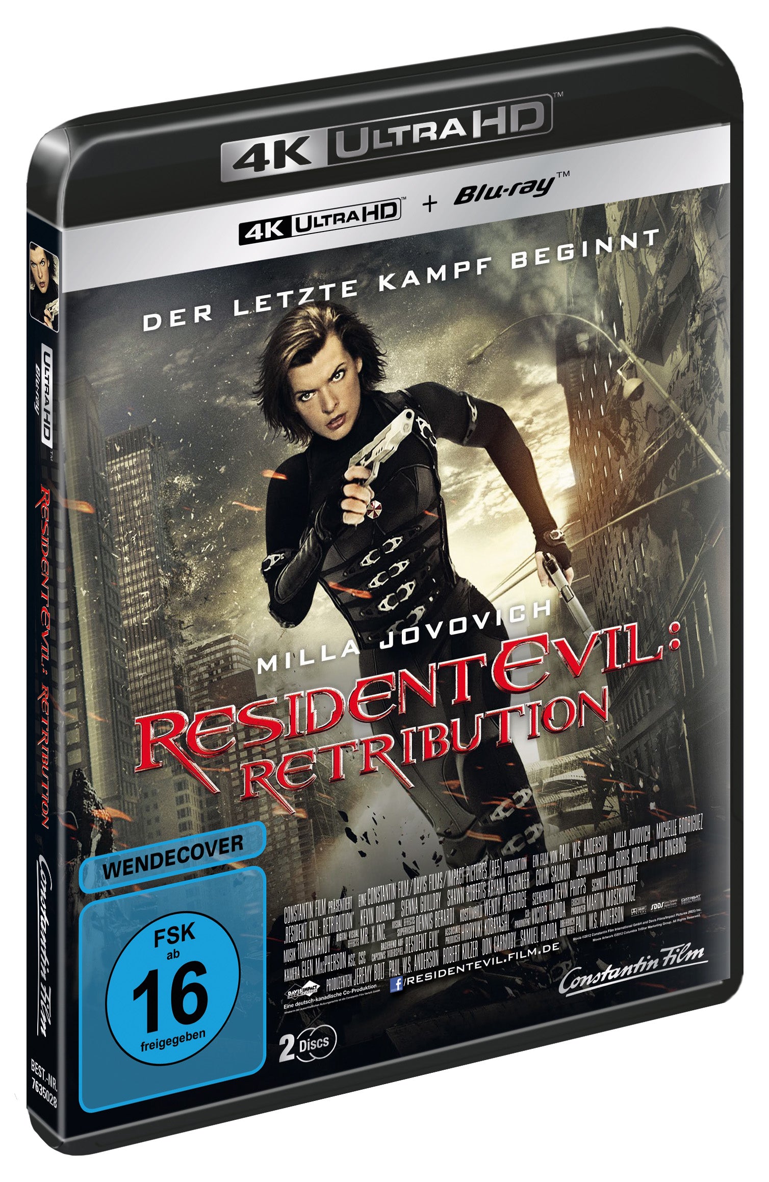 Resident Evil: Retribution 4K UHD + Blu-ray – LEONINE Studios